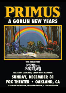 DANNY AND “LEGEND OF THE SEAGULLMEN” OPENING FOR PRIMUS | Danny Carey